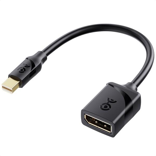 Cable Matters 8K Mini DisplayPort DisplayPort 変換アダプタ (8K@60Hz / 4K@240Hz / DP 1.4 / Thunderbolt 2互換) MiniDP DP 1.4 アダプタ ...