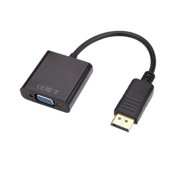 chenyang DisplayPort - VGAアダプター 金メッキ DisplayPortオス-VGAメスディスプレイモニターコンバーターケーブルアダプター コンピューター、デスクトップ、ノートパソコン、モニター、プロジェクター用商品...