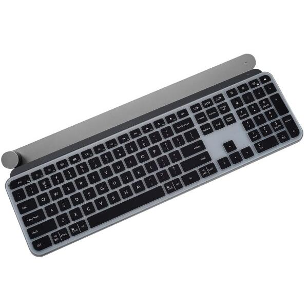 Logitech MX Keys S/MX Keys Advanced Wireless Illuminated Keyboard、Logitech Craft ワイヤレスキーボードスキンプロテクターアクセサリー用キーボードカバースキン -...