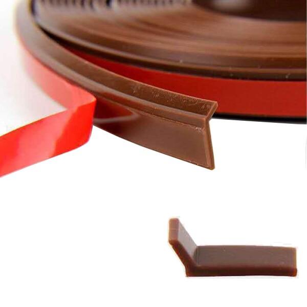 L字型デザイン 高密度のシリコーンゴム素材 窓ゴムパッキン 隙間パッキン 防音パッキン 引き戸 扉 玄関用すきまテープ 全長は約6メートルです 10mmx1mm 褐色商品コード：49069234661型番：JP-AM-PN-COLOR-10...