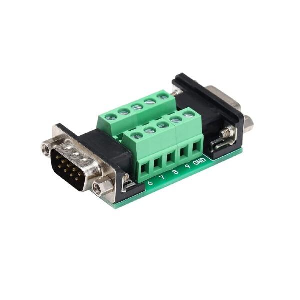 PENGLIN 1個 D-SUB9ピン変換アダプタ オス-メス RS232 DB9 9PIN 基板 シリアル 9ピン ポート ターミナルアダプター D-SUB9ピンオス-D-SUB9ピンメス変換アダプタ商品コード：49069250087型番...