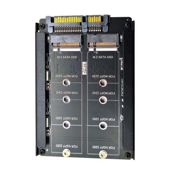 chenyang M.2 NGFF SATA SSD 2イン1 JBOD Bridge 2.5インチ HDD ディスクドライブエンクロージャアダプター 2230/2242/2260/2280MM対応商品コード：49069251813型番：C...