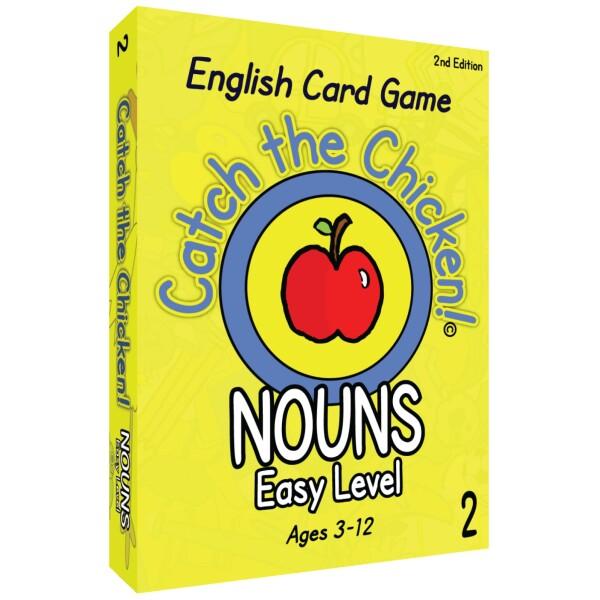 NOUNS Easy Level Catch The Chicken English Card Game 英語 カードゲーム子供英語名詞フラッシュカード商品コード：49069255261型番：746092391793サイズ：9 x 6.5 ...