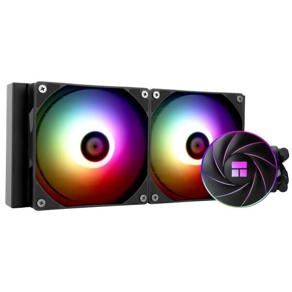Thermalright AQUA ELITE 240 ARGB 水冷CPUクーラー、240クーラーサイズ、120mm PWMファン×2、S-FDBベアリング、AMD/AM4、INTEL LGA1150/1151/1155/1156/120...