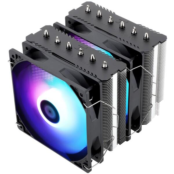 Thermalright Peerless Assassin 120 SE ARGB CPUエアクーラー、6本のホットパイプCPUクーラー、ダブル120 mm TL-C12C-S PWMファン、アルミニウム製ヒートシンクカバー、AGHP技術...