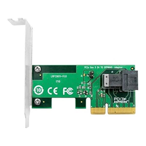NFHK PCI-E 4XからU.2 U2キット SFF-8639 NVME PCIe SSDアダプター メインボードSSD 750 p3600 p3700 M.2 SFF-8643用商品コード：49069268016型番：SF-024カラ...