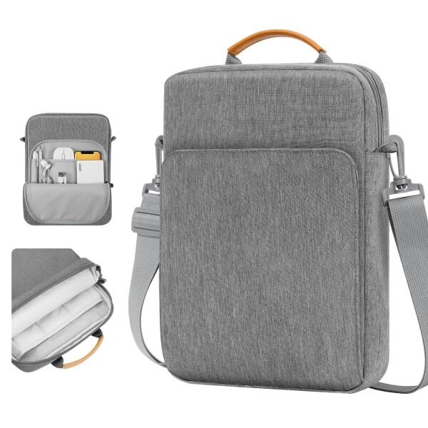 スリーブケース Dadanism  9〜11インチ ノートタブレットPC/電子書籍リーダーに適用 ハンドストラップ ショルダーバッグ iPad Air/Pro 11インチ(M3/M2)、iPad 11世代、iPad 10世代、iPad Ai...