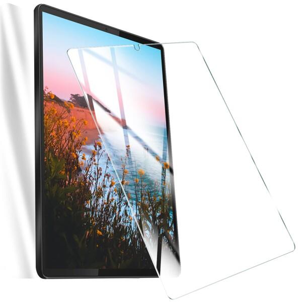 TRkin For Lenovo Tab6 5G 10.3 用の専用強化ガラスフィルム For Lenovo Tab6 5G 10.3 用の 液晶保護フィルム 気泡ゼロ 高透過率 硬度9H 指紋防止 飛散防止 耐衝撃 超薄0.3mm 2.5...