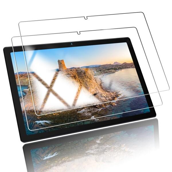 For HiGrace タブレット 10インチ wi-fiモデル MB1001 用 ガラスフィルム/日本旭硝子製/硬度 9H for MB1001 2023 NEW Android 12 用 強化ガラス フィルム 指紋防止/自動吸着/撥水撥...