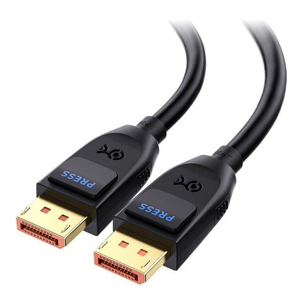 Cable Matters 80Gbps DisplayPort 2.1ケーブル - 1m、 DPケーブル、DP80 / 16K 60Hz 8K 240Hz / 4K 240Hz 、ゲームモニター、PC、RTX 4080/4090/RX 7...