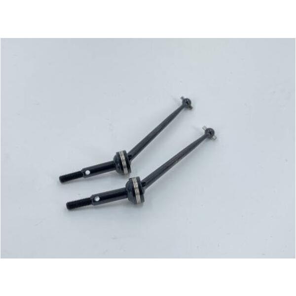 Steel 63mm CVD thickened and strengthened rear transmission shaft for Tamiya #TAM58719 58719 1/10 BBX BB-01 BB01 Off Roa...