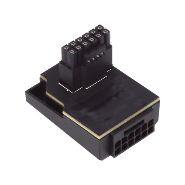 NFHK 12VHPWR ATX3.0 PCI-E 5.0 電源モジュラーオス - メスアダプター延長下向き角度 90 度 3080 3090TI PSU 16Pin 12 + 4P グラフィックスカード用商品コード：49069292735...