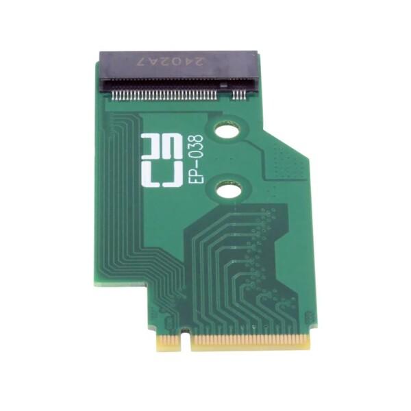 NGFF NVME M-Key 22x42mm to 22x80mm オス - メス エクステンション SSD アダプター Legion Go Game Boy対応, NF-EP-038商品コード：49069293040型番：NF-EP-0...
