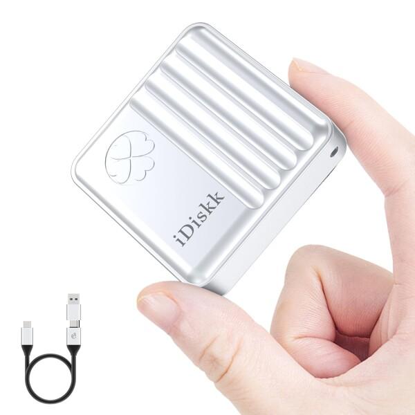 iDiskk M.2 SSD 外付けケース NVMe ミニ 2230 エンクロージャ USB3.2 Gen2 10Gbps 放熱設計（高放熱ゴム内蔵） M.2 SSDケース ポータブル 金属製筐体 耐衝撃 耐久性商品コード：49069293...