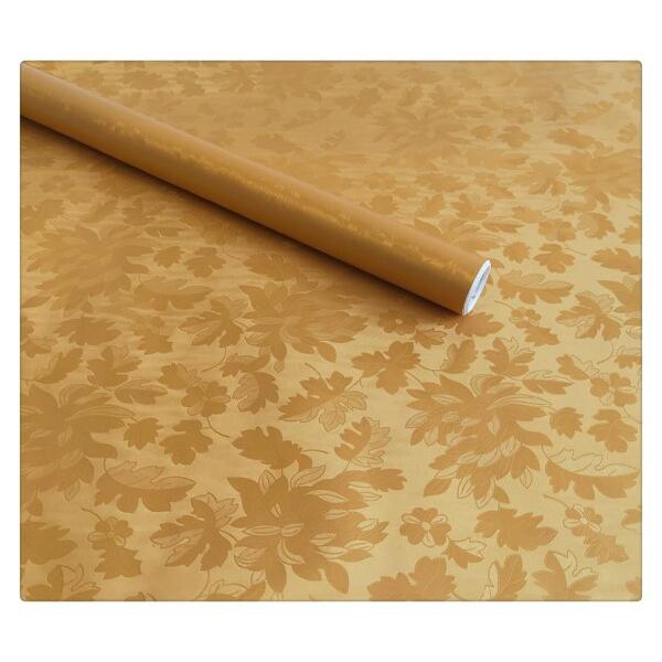 JLHOUSE JLP1206-3 ビニールゴールドメタリック壁紙ピールとスティック、45CM x 300CM 高級ゴールドリーフの背景ちらつき連絡用紙リムーバブル＆防水家の装飾の壁紙商品コード：49069676725型番：JLHOUSE-...