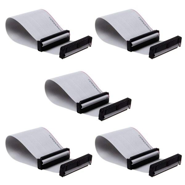 KOOKYE リボンケーブル ラズベリー パイ 用 GPIOケーブル 40ピン 20cm メスーメス 5個セット ジャンプワイヤ 拡張ワイヤー ラズベリーパイ5 4 3 2モデル B B+ Plus適用 I/O延長商品コード：4906970...