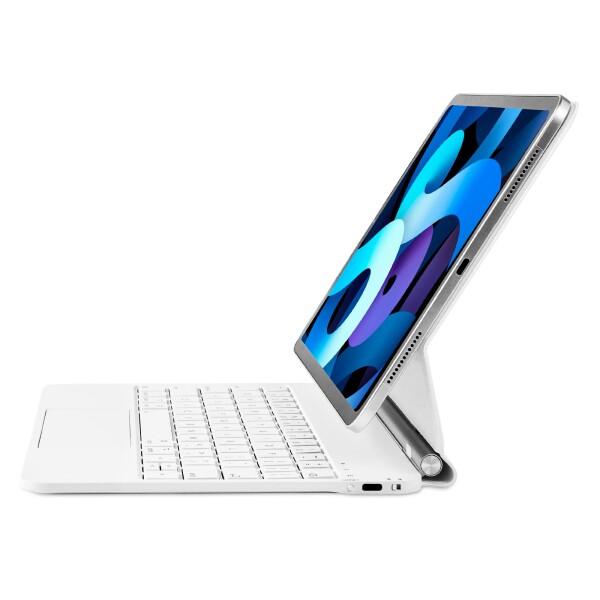 マジックキーボードSynchro Bands iPad Pro 11インチ第4世代および10.9インチiPad Air第5&amp;4世代用キーボード、iPad Pro 11インチ第1/2/3世代用マルチタッチトラックパッド付きマグネットキ...
