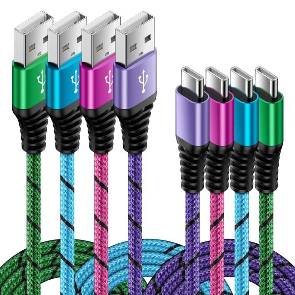 USB Type C ケーブル 急速充電  タイプc 充電コード iPhone 16充電ケーブル type cコード Xperia XZ/XZ2、Galaxy A16 S20 S10+ S9、Huawei P30 P20 P10、LG その...