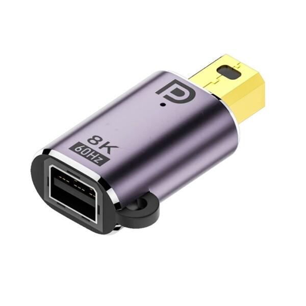 chenyang Mini DisplayPort 1.4アダプター Mini DP DisplayPort オス→Mini DP メス 8K 60hz アダプター商品コード：49069706857型番：CY-DP-036-8K03カラー：...