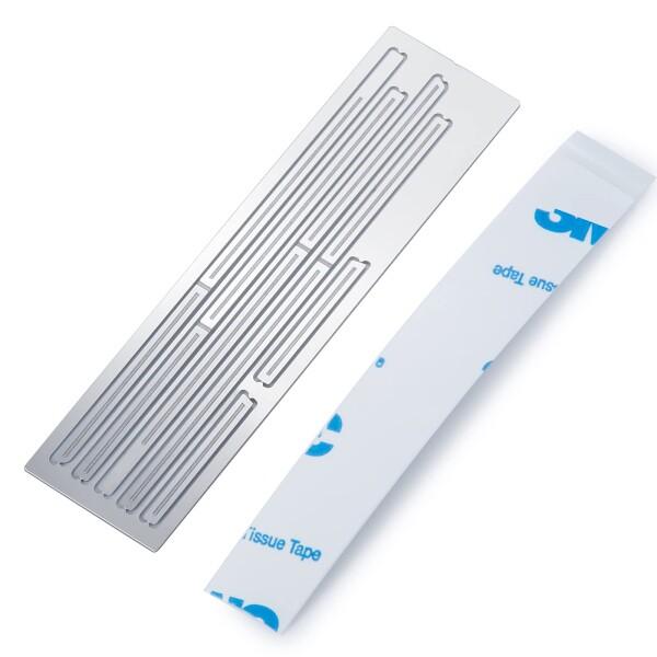 TRZX タミヤ 1/14 RC トレーラートラック R620用 サイドパネルトリムプレート商品コード：49069762518型番：M008頑丈で耐久性があり、取り付けが簡単新しい外観と絶妙な技量材料: 金属タミヤ1/14 RCトレーラート...