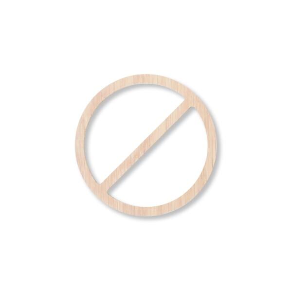 モヘイム(MOHEIM) SIGNS DO NOT ENTER 立入禁止 警告 ピクトグラム (ホワイトオーク)商品コード：49069839424サイズ：DO NOT ENTERカラー：ホワイトオーク