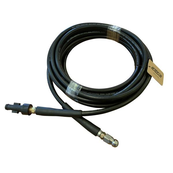 〈HOTEISON〉高圧洗浄機 パイプ洗浄 パイプクリーニング ホース 40MPa 60[度] リョービ 高圧洗浄機用(8.0m)商品コード：49070711949型番：MR-291サイズ：8mカラー：ブラックリョービ高圧洗浄機用　パイプク...