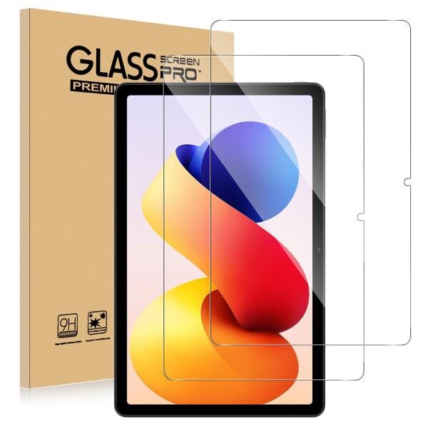 For Xiaomi Poco Pad/Redmi Pad 2 Pro フィルム Kluso 旭硝子製 シャオミ Redmi Pad Pro 2 ガラスフィルム 高硬度9H 防指紋 耐衝撃 飛散防止 透過率99% 2.5D ラウンドエッジ加...
