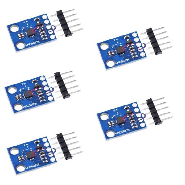 5PCS GY-273 QMC5883L 3Axis Sensor Module Compass Magnetometer商品コード：49071060730型番：7557526934435PCS GY-273 QMC5883L 3Axis ...
