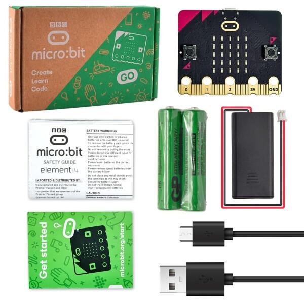 KEYESTUDIO MICROBIT V2.2 GOキット マイクロビット マイクロビット セット 初心者向け商品コード：49071081153パッケージ内容: micro:bit v2.2ボード x 1、micro USBケーブル x ...
