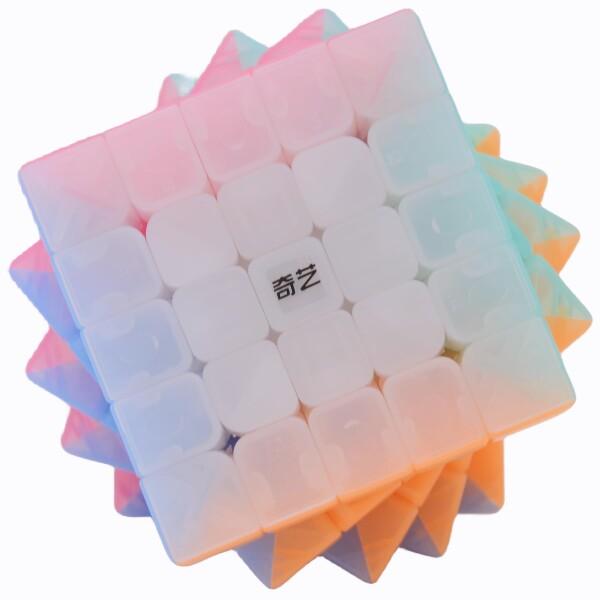 Bucubke QY ゼリーキューブ 5x5 Qizheng S パズルステッカーレスJelly マジックキューブ 5x5x5 パステルキューブ商品コード：49071650131型番：QY-ゼリーキューブ-5x5カラー：ゼリー 5x5QY ...