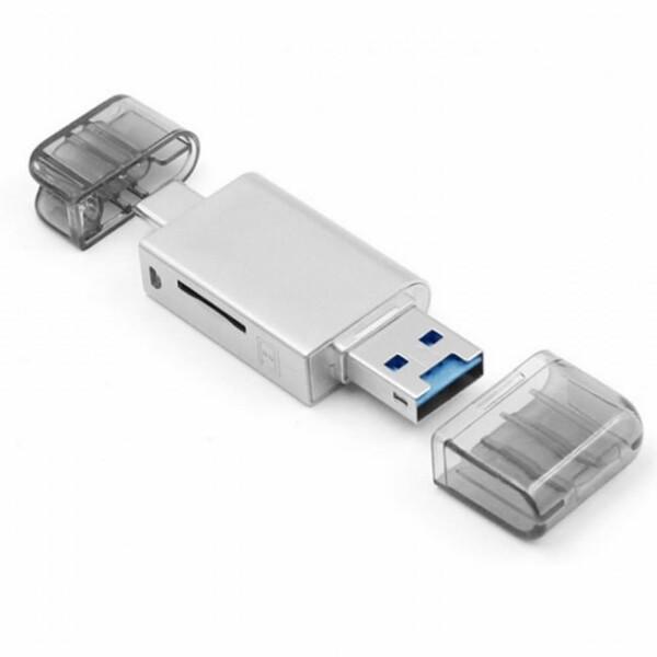 CY カード USB-C タイプ C/USB 2.0 から NM Nano メモリカード TF マイクロ SD カードリーダー、Mate シリアル電話およびラップトップ用商品コード：49071739079型番：UC-061-HXNano M...