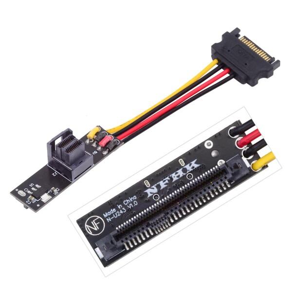 NFHK SFF-8643 PCI-E 4.0メス→U.2 SFF-8639 U.3 NVME PCIe PCI-Express SSDアダプター メインボード用商品コード：49072255289型番：NF-SF-084-8643カラー：ブ...