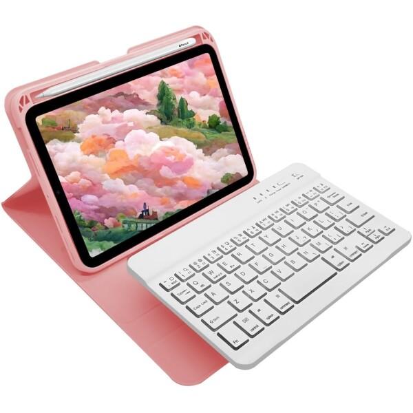 iPad Air 11インチ (M4/M3/M2、2026/2025/2024)用,Air第5/4世代 10.9インチ,iPad Pro 11インチ 第4/3/2/1世代対応 キーボード ケース 脱着式 カバー ペンシルホルダー付き ビジネ...