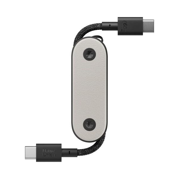 Native Union Pocket Cable 60W ? 強化編組 USB-C to USB-C 携帯充電ケーブル ? iPhone Air、17e、17 Pro、17 Pro Max、iPad Pro M5、iPad Air M4、...