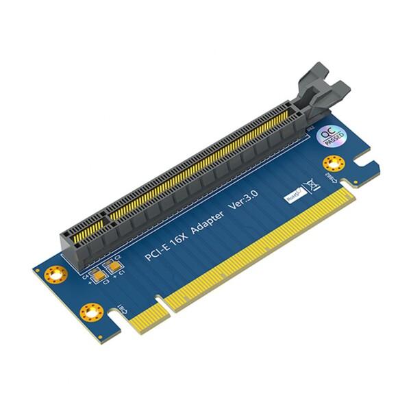 WLGQ PCIe X16 90 オス~メス度ライザーカードステアリングカード、PCI Express PCI-Eアダプターカードスロット保護商品コード：49073085520型番：RC-P-003サイズ：1個カラー：X16 90度互換性:...