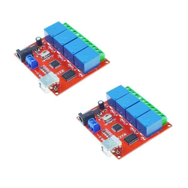 2PCS Relay Module Free Driver USB Control Switch PC Intelligent Control (CH4 5V)商品コード：49073092144型番：755752732104カラー：CH4 ...