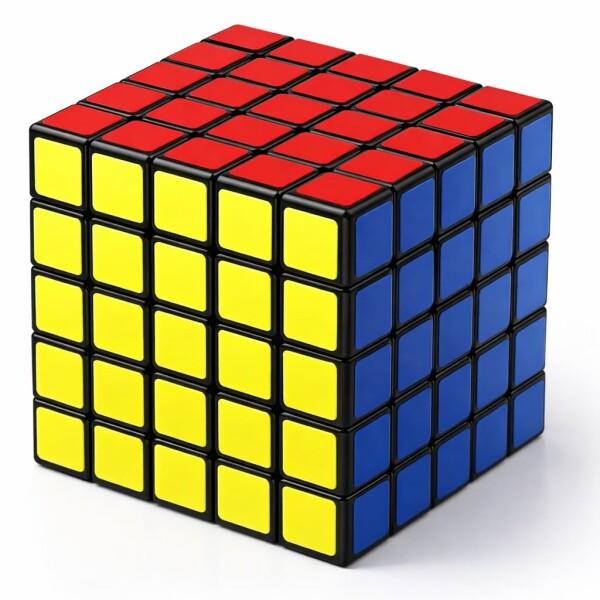 5×5×5 公式版 マジックキューブ 競技用 Magic Cube 魔方 プロ向け ステッカータイプ 回転スムーズ 高安定構造 知育玩具 対象年齢6歳以上商品コード：49073208825型番：JellyCube-333(1) 公式規格5×...