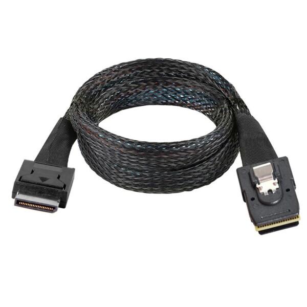 NFHK Oculink PCIe PCI-Express SFF-8611 4i to SFF-8087 36ピン PCIE スリムライン SSD データアクティブケーブル 50cm商品コード：49073395658型番：NF-SF-07...