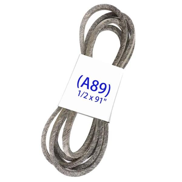 交換部品ベルト芝刈り機駆動ベルト754（954）-04142 754（95.4）-05027（A 89）1/2 x 91インチ、CUB CADET MTDに対応、Kevlar製商品コード：49073447069型番：A89ベルト適用:デッキ...