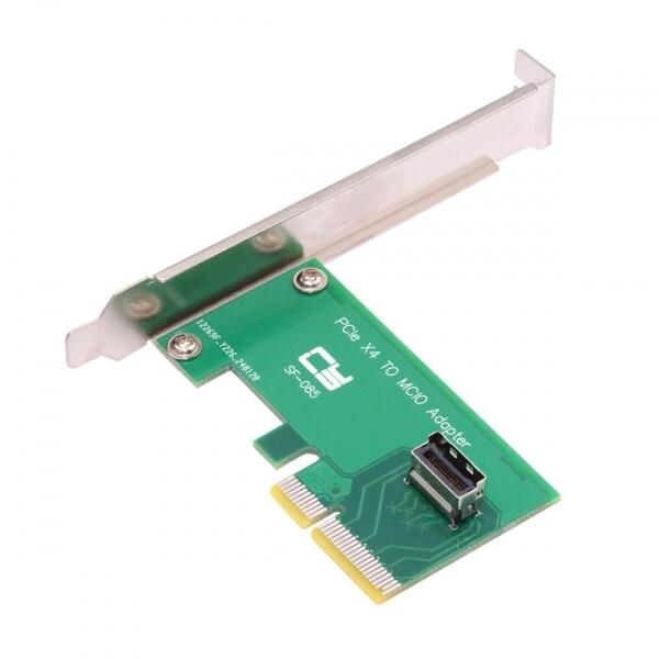 CY カード PCI-Express 5.0 4.0 4X から MCIO Mini Cool Edge IO メスホストアダプタ PCIe Nvme U.2 SSD 用商品コード：49073884608型番：SF-085-HXカラー：グリ...