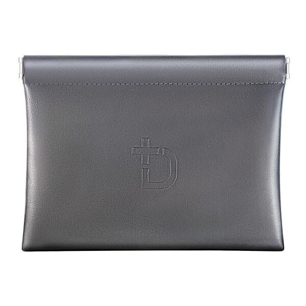 DOCKCASE マグネットポーチ おしゃれ PU レザー 旅行必需品収納バッグ 小物入れ スマホ、ケーブル、ハブ、アクセサリーポーチ商品コード：49073888703型番：JP-B1S018-UG-01カラー：グレー両端から押す事で片手で...