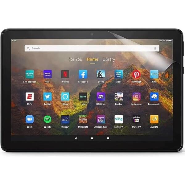 Fire HD 10 2017/2019年 用 のフィルム (9H高硬度) (ブルーライトカット・反射防止・アンチグレア) 非光沢 指紋防止 抗菌 気泡レス 自動吸着 液晶保護フィルム商品コード：49074117454型番：Kindle-M...