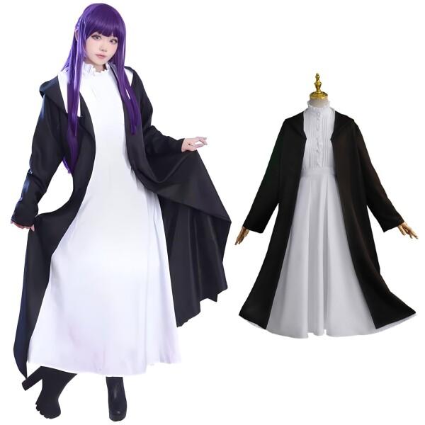 (Noblelady) 葬送のフリーレン 子供服 子供用 子供 コスプレ衣装 フリーレン フェルン ハロウィン 祝日贈り物 キッズ kids Cosplay コスチューム 仮装 変装 イベント ステージ服 誕生日 プレゼント 忘年会 学園祭...