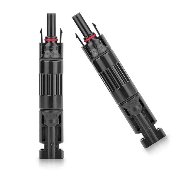 MC4対応逆流防止ダイオード付きコネクター 2個セット 逆流防止コネクター 電流30A 定格電圧DC1000V 太陽光発電システムのソーラーパネルおよび用 耐熱 防塵 耐摩耗性 防水(1000V30A)商品コード：49074190444型番...