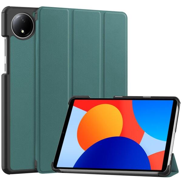 RUIIOCVKK for Redmi Pad SE 8.7 インチ 2024 ケース 超軽量 極薄 高級PU レザー 開閉式三つ折 スタンド スマートケース スタンド 機能 スマートカバー シャオミ Xiaomi Redmi Pad SE...