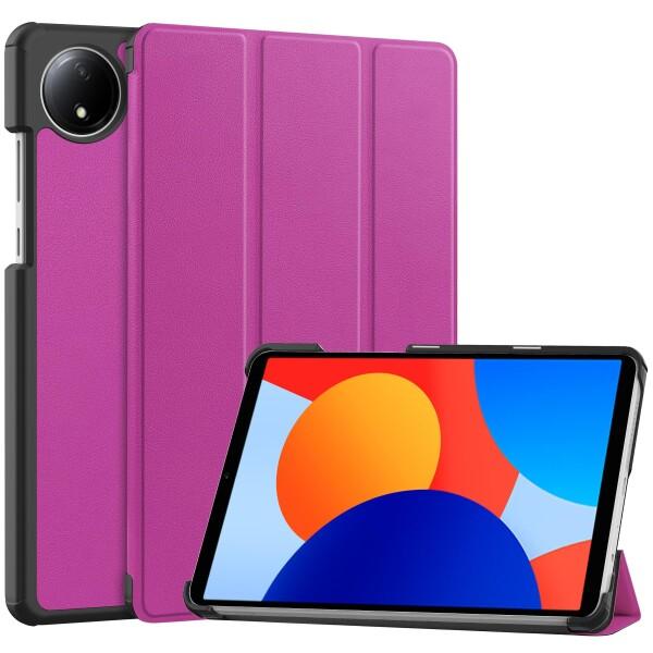 Gosento For Xiaomi Redmi Pad SE 4G 8.7インチ ケース  スタンド機能付き 開閉式三つ折薄型スタンドケース Xiaomi Redmi Pad SE 4G 8.7 カバー (パープル）商品コード：49074...