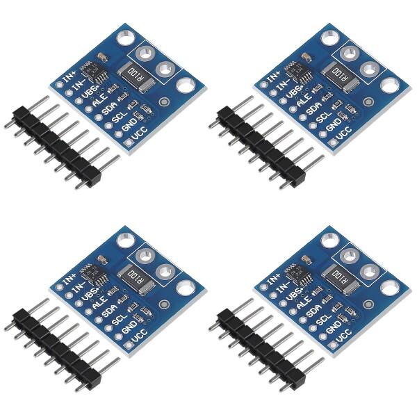 ACEIRMC INA226 IIC I2Cインターフェース 双方向電流電力監視センサーモジュール アラートモニターモジュール 36V Arduino用 4個商品コード：49074503780INA226は、I2CまたはSMBUS互換インタ...