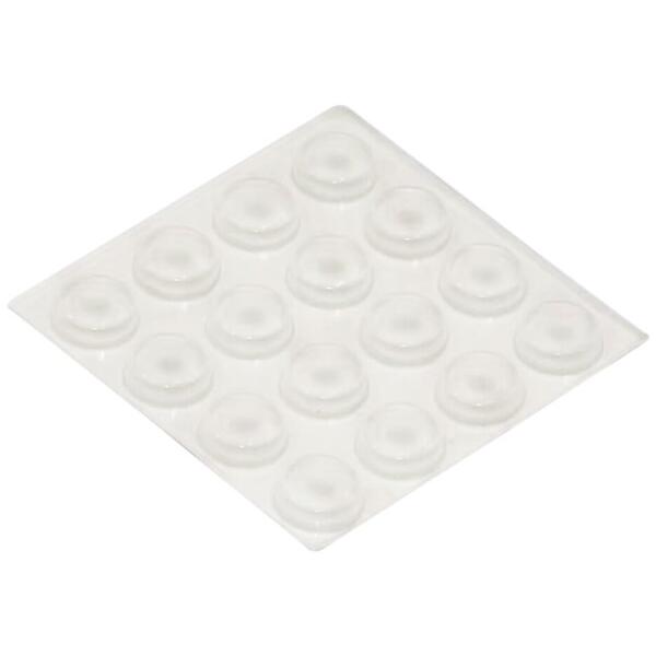 オーディオファン ゴム足 滑り止め 厚みしっかり 強力粘着 シール 机 フローリング 傷防止 クリア 直径12mm×厚さ4mm 16点セット商品コード：49074568003型番：WU82TC5ADUX5R4滑り止め・傷防止用のシリコンゴム...