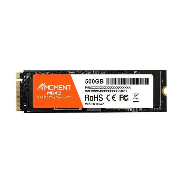 MMOMENT MG43 500GB M.2 2280 PCIe Gen4x4 NVMe1.4 内蔵SSD (最大読込5000MB/s)商品コード：49074593368型番：MG43サイズ：500 GBカラー：PCIe4.0容量:500G...