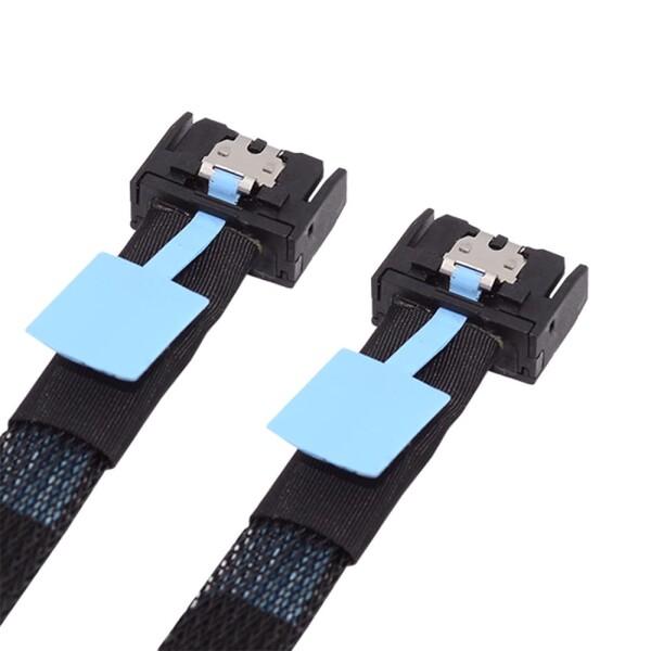 NFHK PCI-E 5.0 Mini Cool Edge IO MCIO PCI-E 4i 38ピン オス - MCIO 4i SFF-TA-1016 エクステンダーケーブル 50cm商品コード：49074595829型番：NF-SF-0...